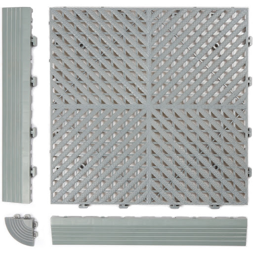 PP Plastic High Quality Interlocking Floor Tiles - TFcomposite